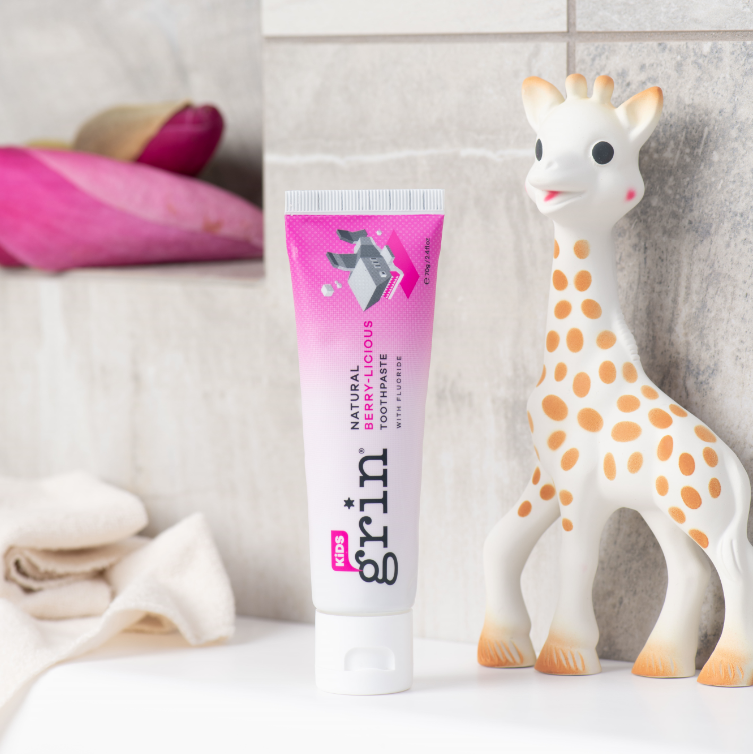 Kids Toothpaste | Best Baby Toothbrush | Grin Natural – Grin Natural ...